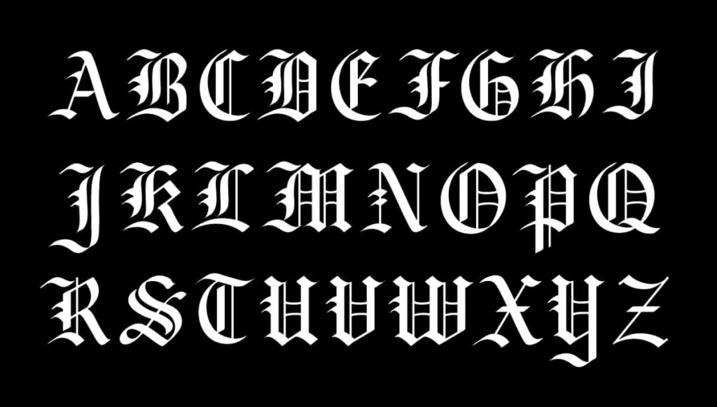 Learning Blackletter Alphabets (Free Downloadable Guides) - Jake Rainis
