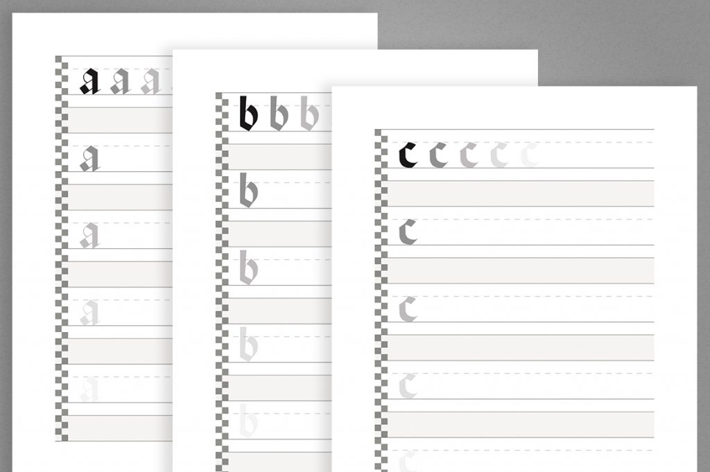 Rotunda Calligraphy - Blackletter Calligraphy Manual & Workbook ...