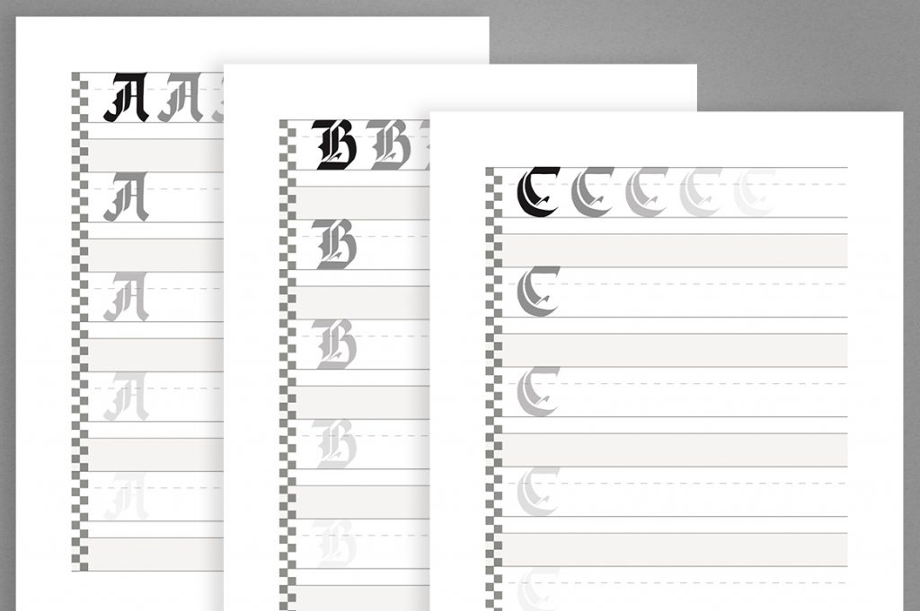 Rotunda Calligraphy - Blackletter Calligraphy Manual & Workbook ...